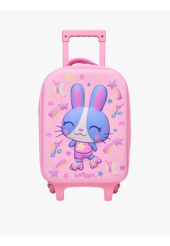 Jual Smiggle Smiggle Movin' Junior Hardtop Trolley Bag Pink ...
