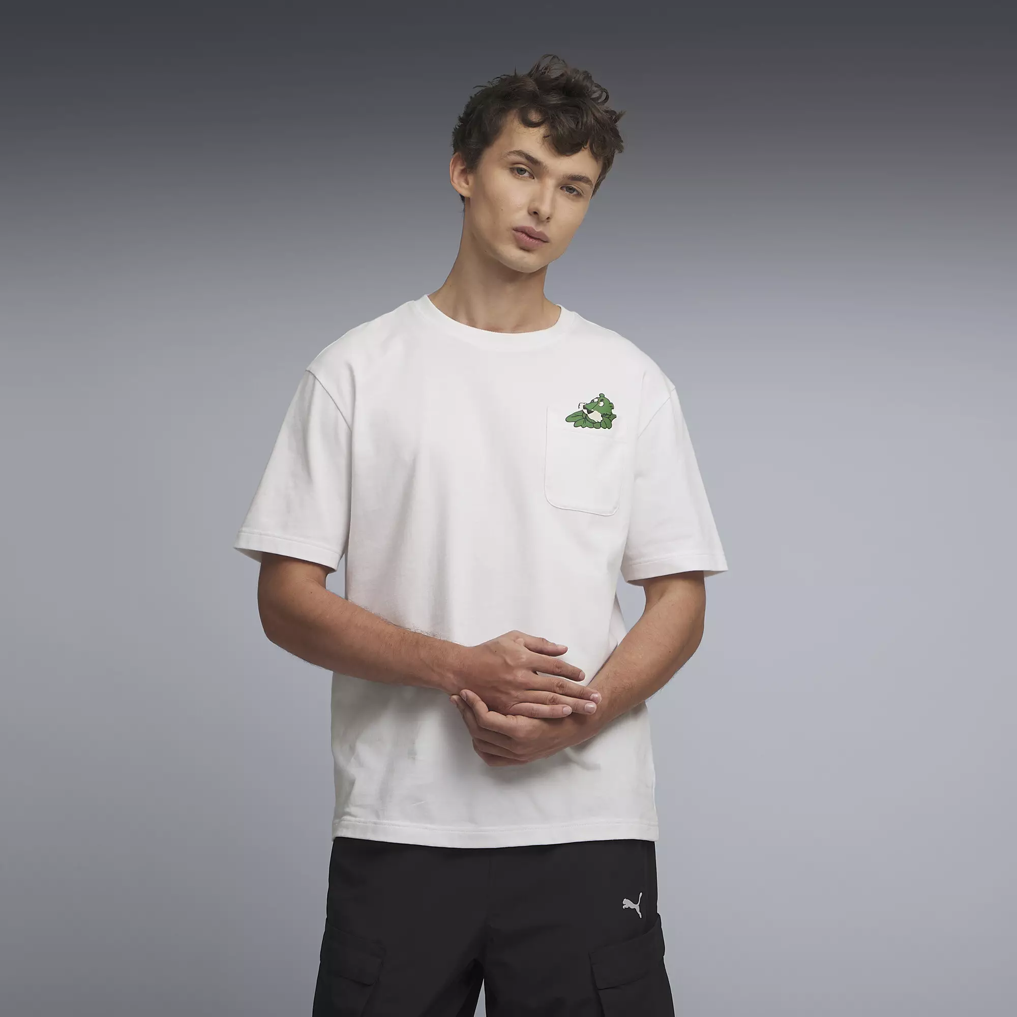 Jual PUMA PUMA GRAPHIC Super PUMA Pocket Tee Men Original 2026 | ZALORA ...