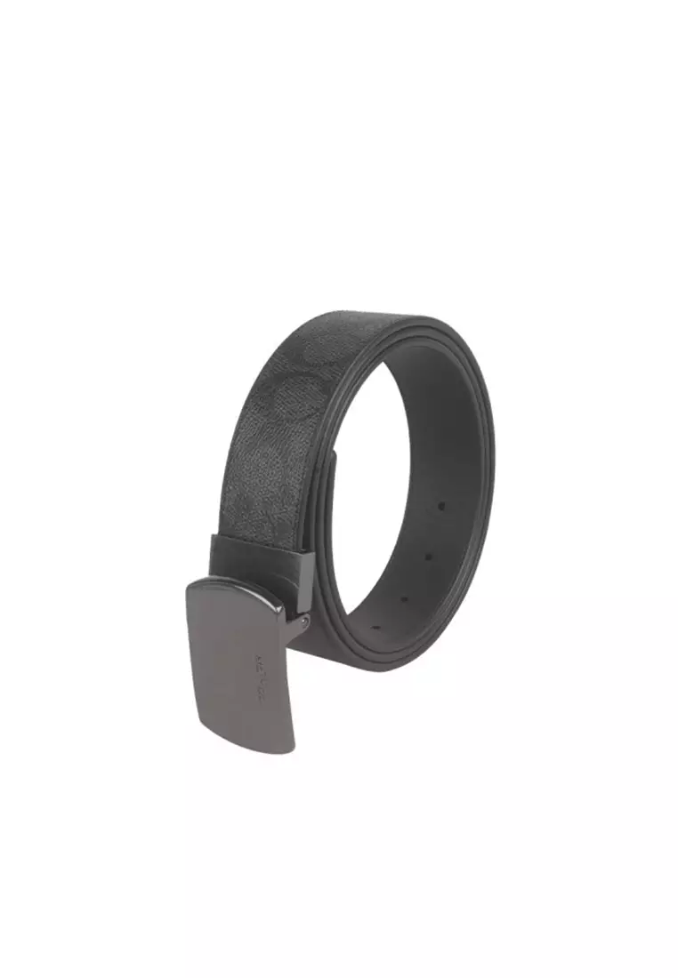 Buy Coach Plaque Buckle Cut To Size Reversible Belt 38mm CY941QBMI5 ...