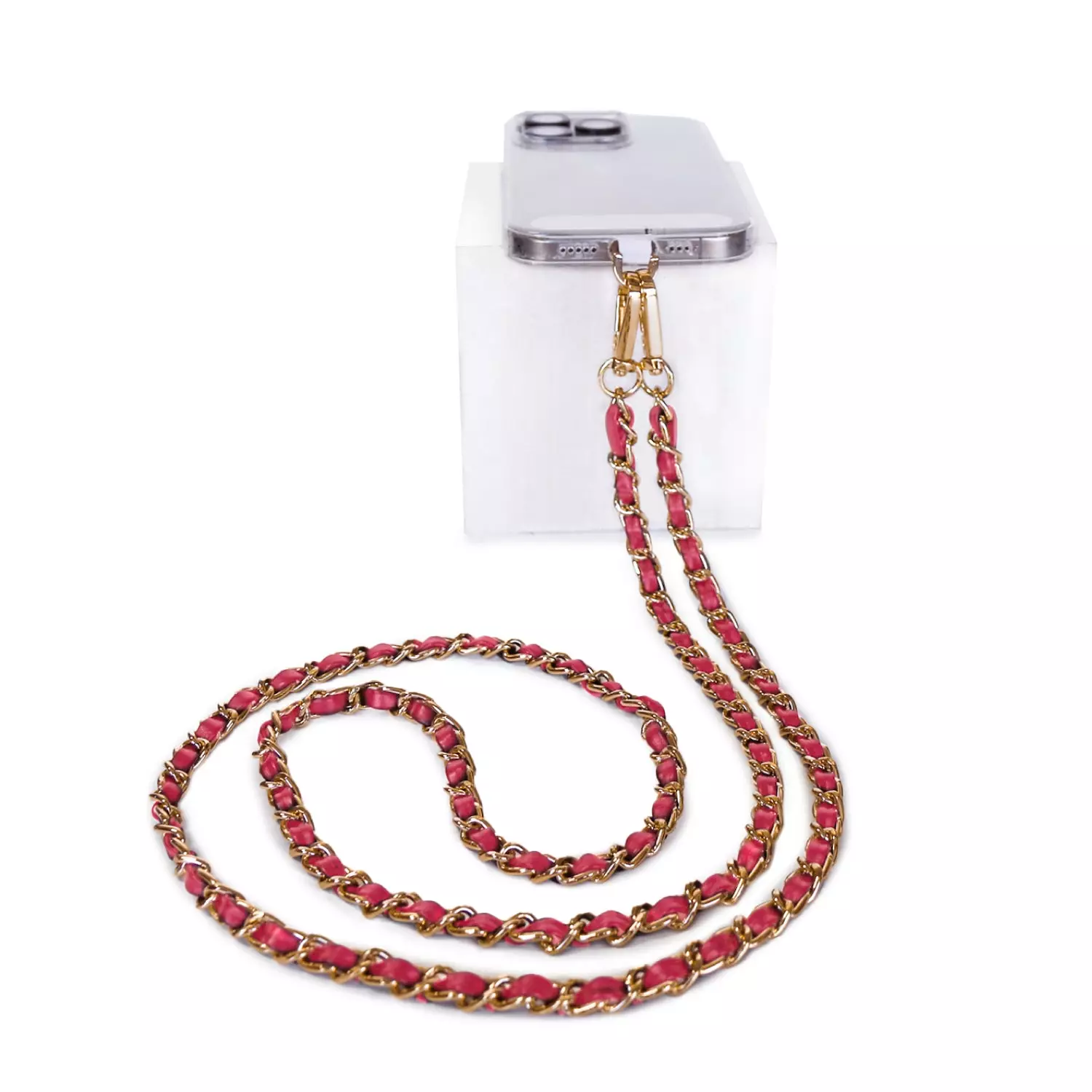 Jual Bryten Tali Gantungan Handphone Bryten Vegan Leather Gold Chain ...