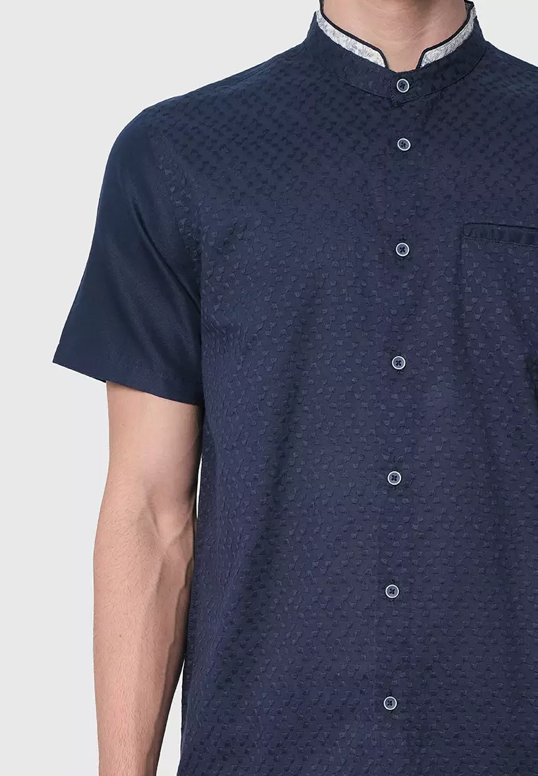 Jual MOC MOC Kemeja Koko Lengan Pendek Pria SEPTA-NAVY Original 2025 ...