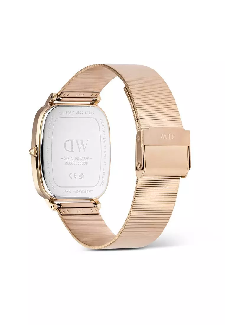 Jual Daniel Wellington Marlon Wire Linen Rose Gold - Men Watch ...