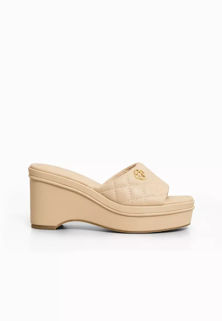 Buy CLN Larken Wedge Slides 2025 Online | ZALORA Philippines