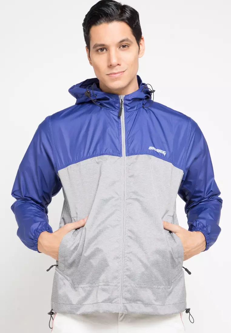 Jual SHARKS Sharks - Windbreaker Outdoor Jacket - Blue [SGG2712656KK ...