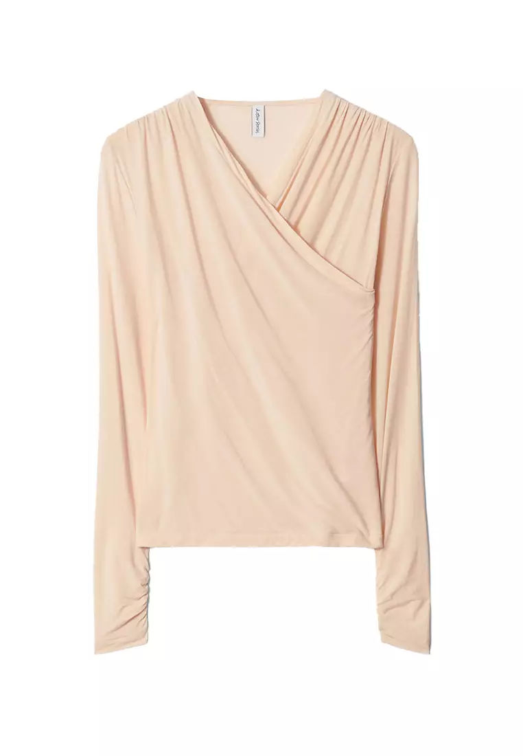 Buy & Other Stories Draped Crossover Top Online | ZALORA Malaysia