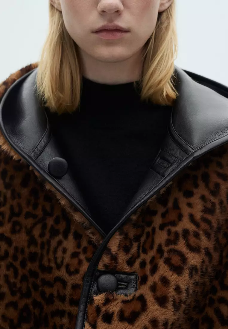 Buy Mango Reversible Leopard-Print Jacket 2025 Online | ZALORA Philippines