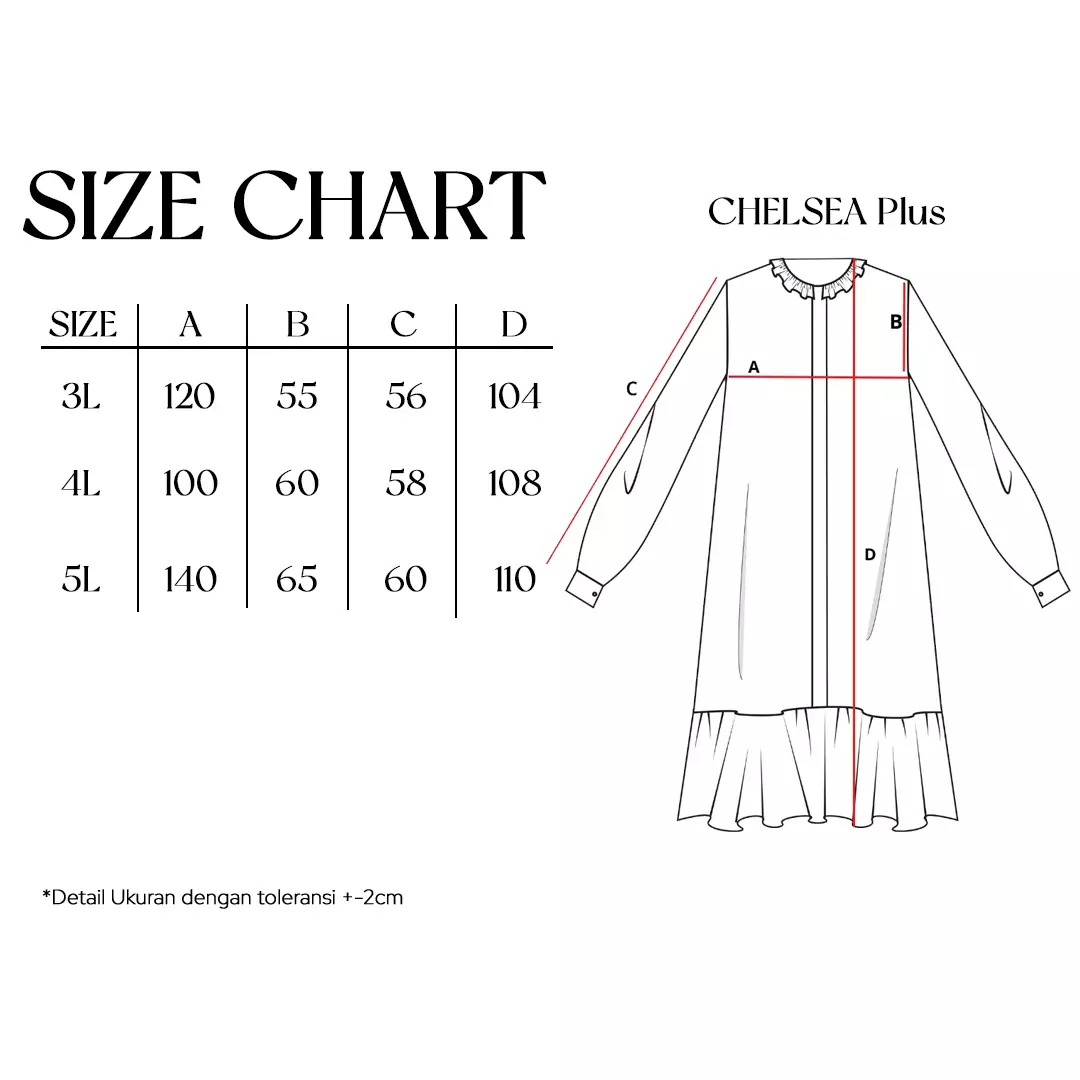 Jual ZM Anniversary Sale - ZM Zaskia Mecca - Chelsea Sage Tunik Plus ...