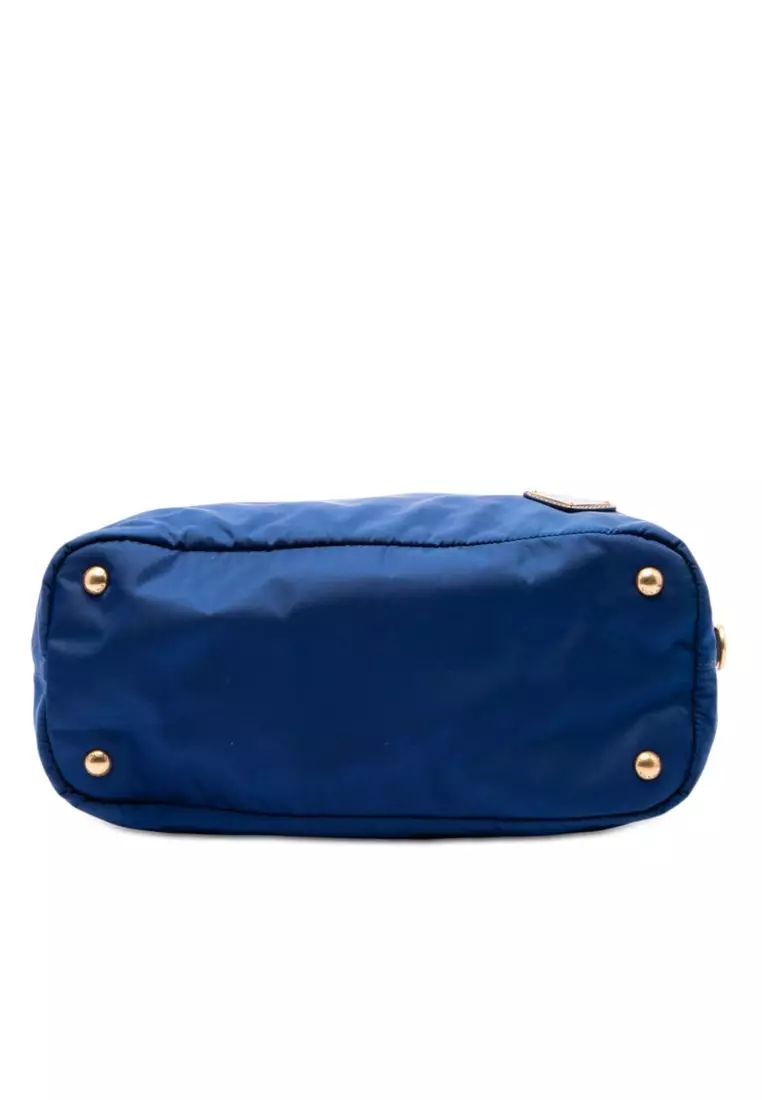 Buy Prada Pre-Loved Prada Tessuto Zip Top Convertible Tote 2026 Online ...