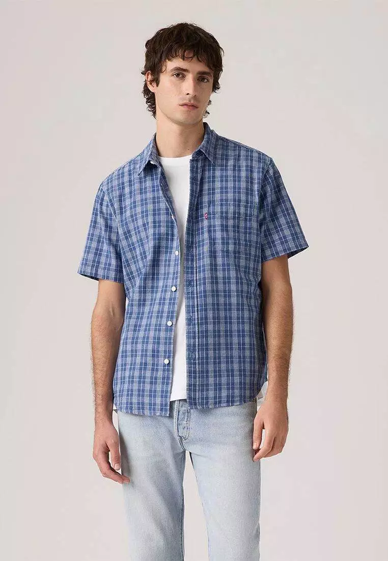 Buy Levi's Levi's® Men's Short-Sleeve Classic Standard Fit Shirt 86627 ...