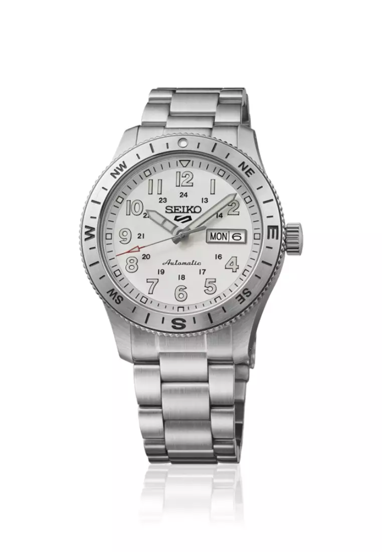 Buy Seiko Seiko 5 Sports Field Series ‘White Ensign’ Compass Bezel ...