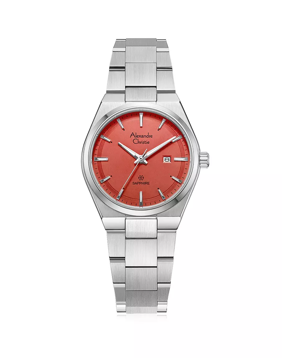 Jual Alexandre Christie Women AC 8697 LDB Stainless Steel Original 2025 ...