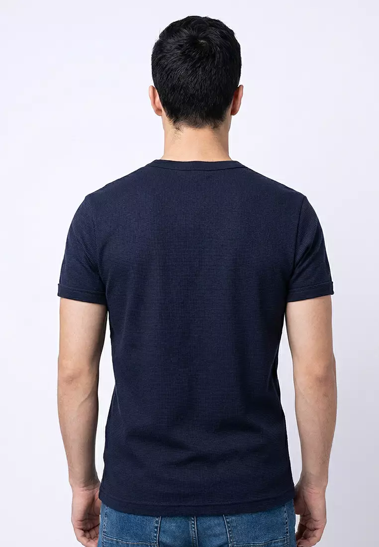 Buy Bossini Men Round Neck Waffle Knits 2026 Online | ZALORA Philippines