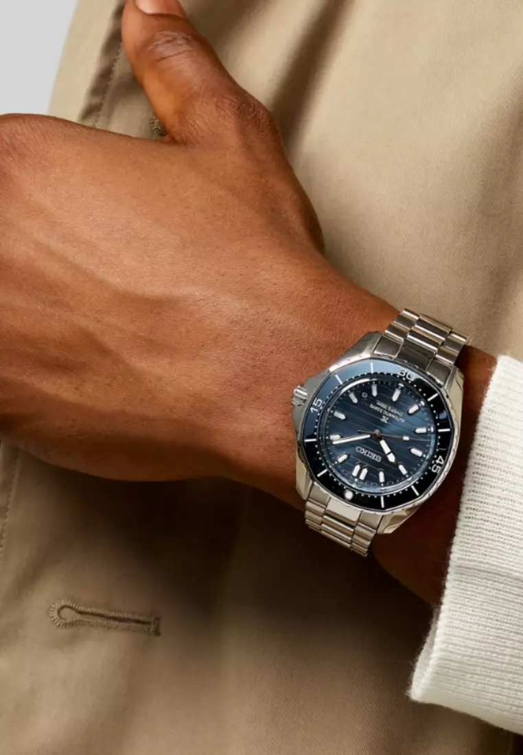 Buy Seiko Seiko Prospex Polygonal Bezel Coastline Cobalt Stainless ...