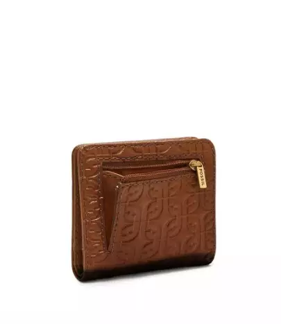 Jual Fossil Fossil Madison Bifold Brown Embossed Dompet Wanita ...