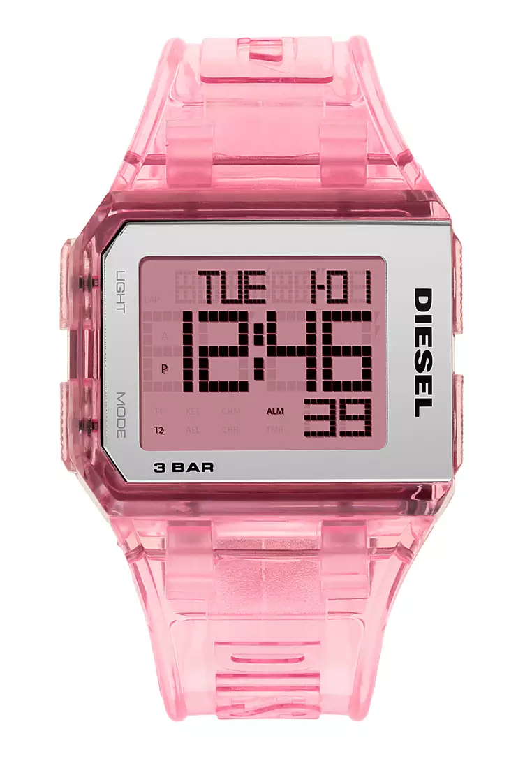 Buy Diesel Diesel Chopped Pink Watch DZ1920 Online | ZALORA Malaysia