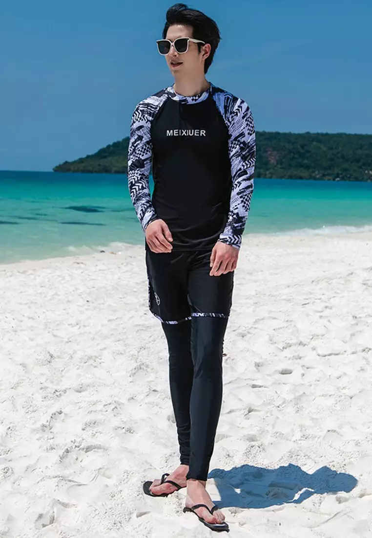 Buy LYCKA LLL3055 Korean Style Men Rash Guard 3-Pieces Set Multi 2025 ...