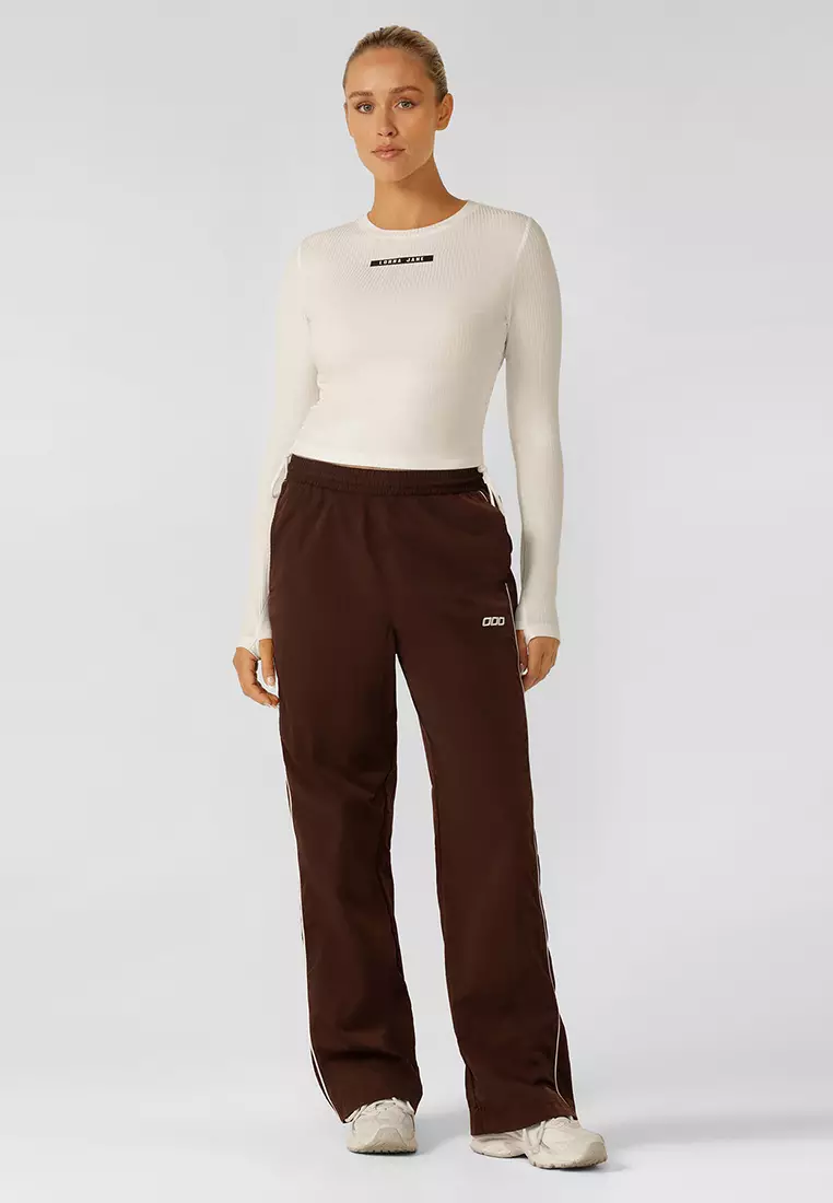 Buy Lorna Jane Whisper Long Sleeves Rib Top 2026 Online | ZALORA