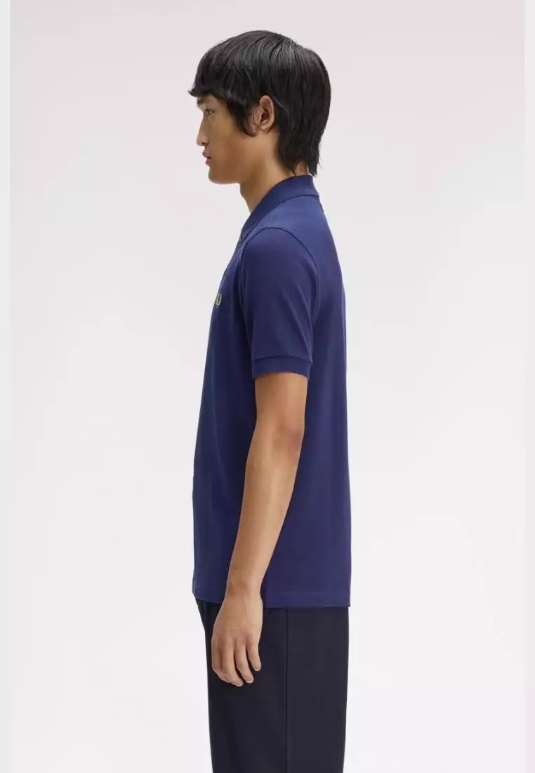 Buy Fred Perry Fred Perry M6000 The Fred Perry Shirt (French Navy ...