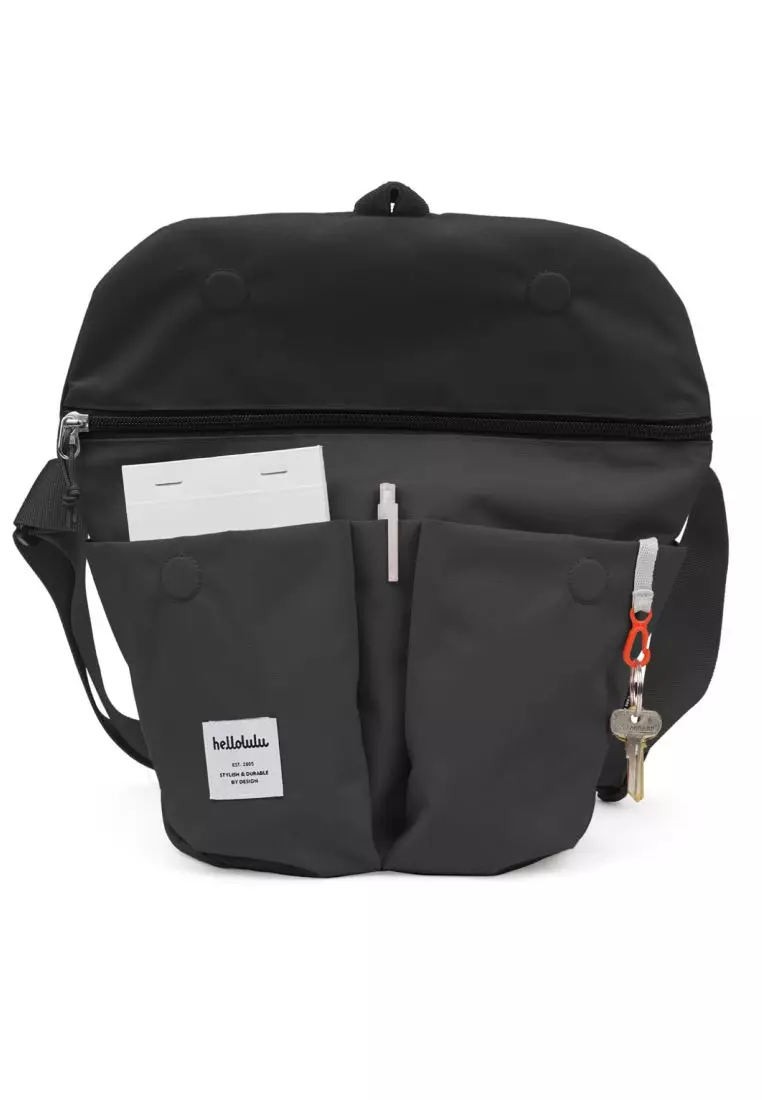 Buy Hellolulu Hellolulu Kasen Shoulder Bag Recycled (Flat Black) Online | ZALORA Malaysia