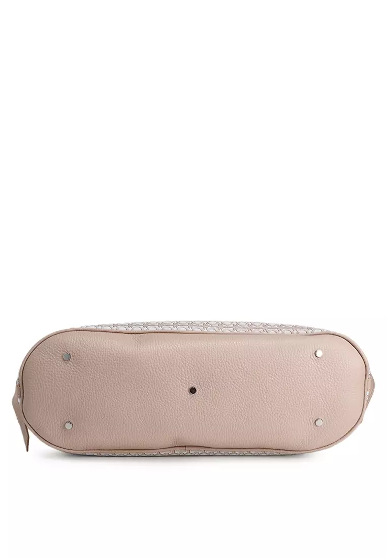 Buy Coccinelle Never Without Bag Monogram Coated Medium Tote Online ...