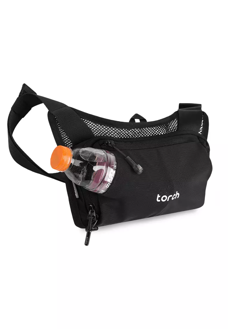 Jual TORCH.ID Torch Ran Black Sling Bag Original 2025 | ZALORA Indonesia