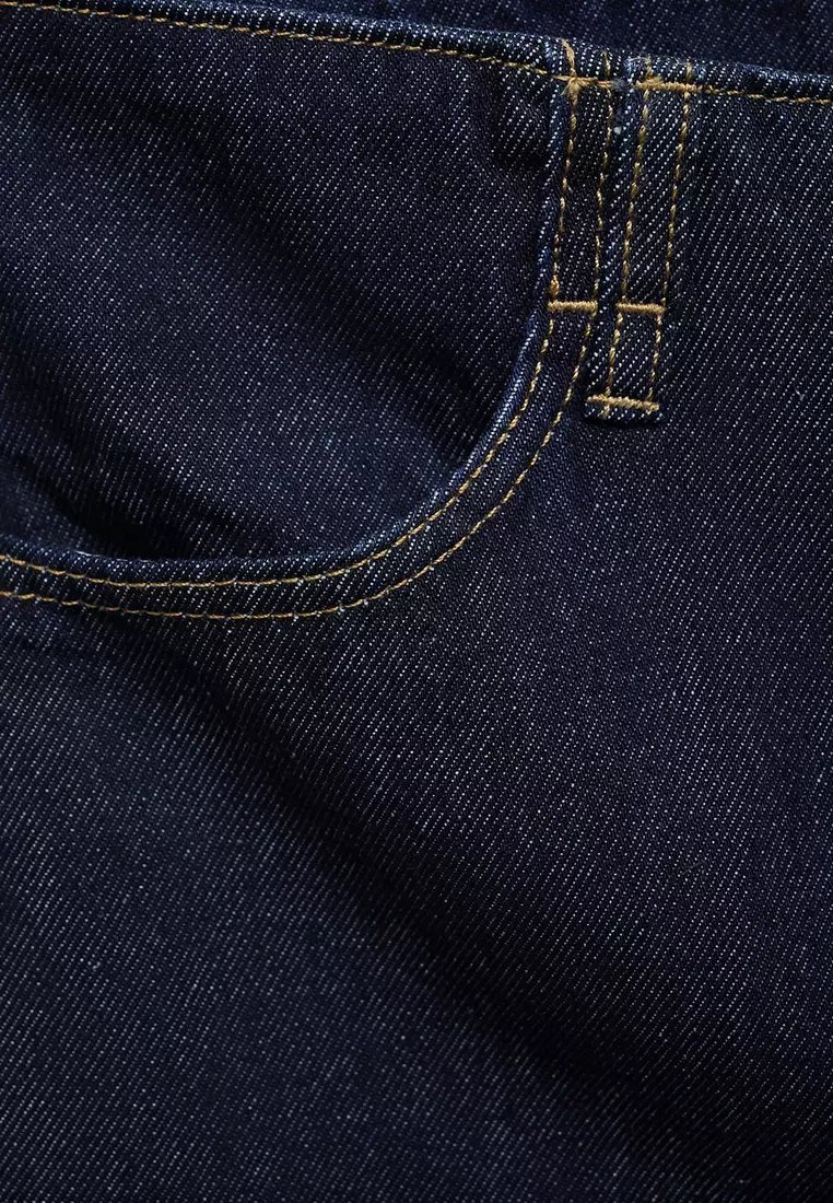 Buy Mango Mid-Rise Denim Bermuda Jorts 2025 Online | ZALORA Philippines