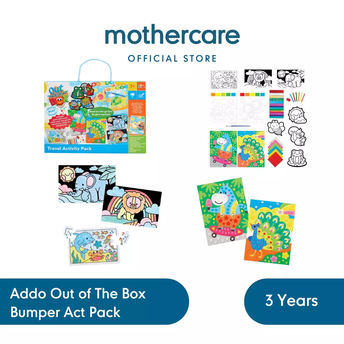 Jual Mothercare Addo Out of The Box Bumper Act Pack - Set Mewarnai Anak ...