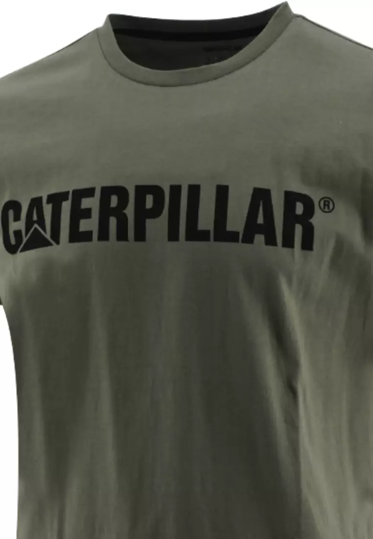 Buy Caterpillar Caterpillar Men's Original Fit LOGO Tee - Marshland ...