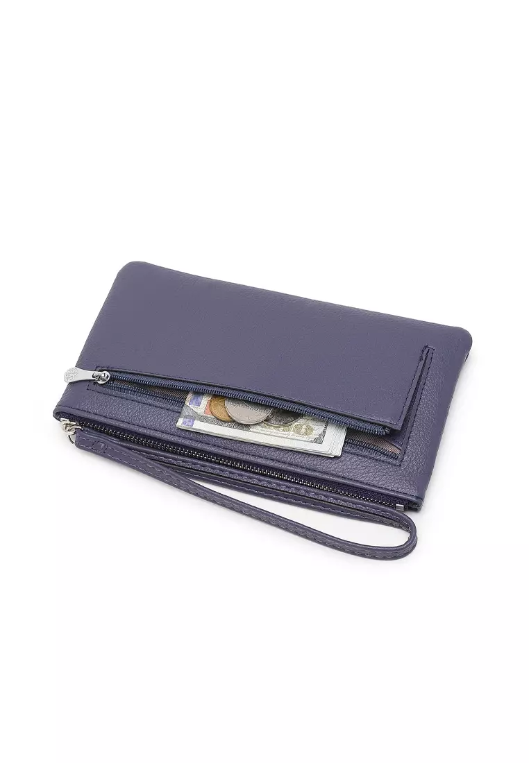 Buy Wild Channel Long Purse -Dark Purple Online | ZALORA Malaysia