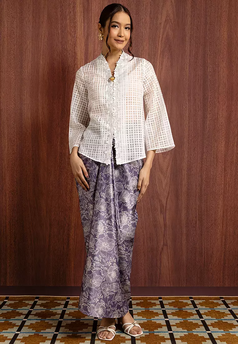 Buy ZALIA BASICS DAHLIA KEBAYA SET 2026 Online | ZALORA