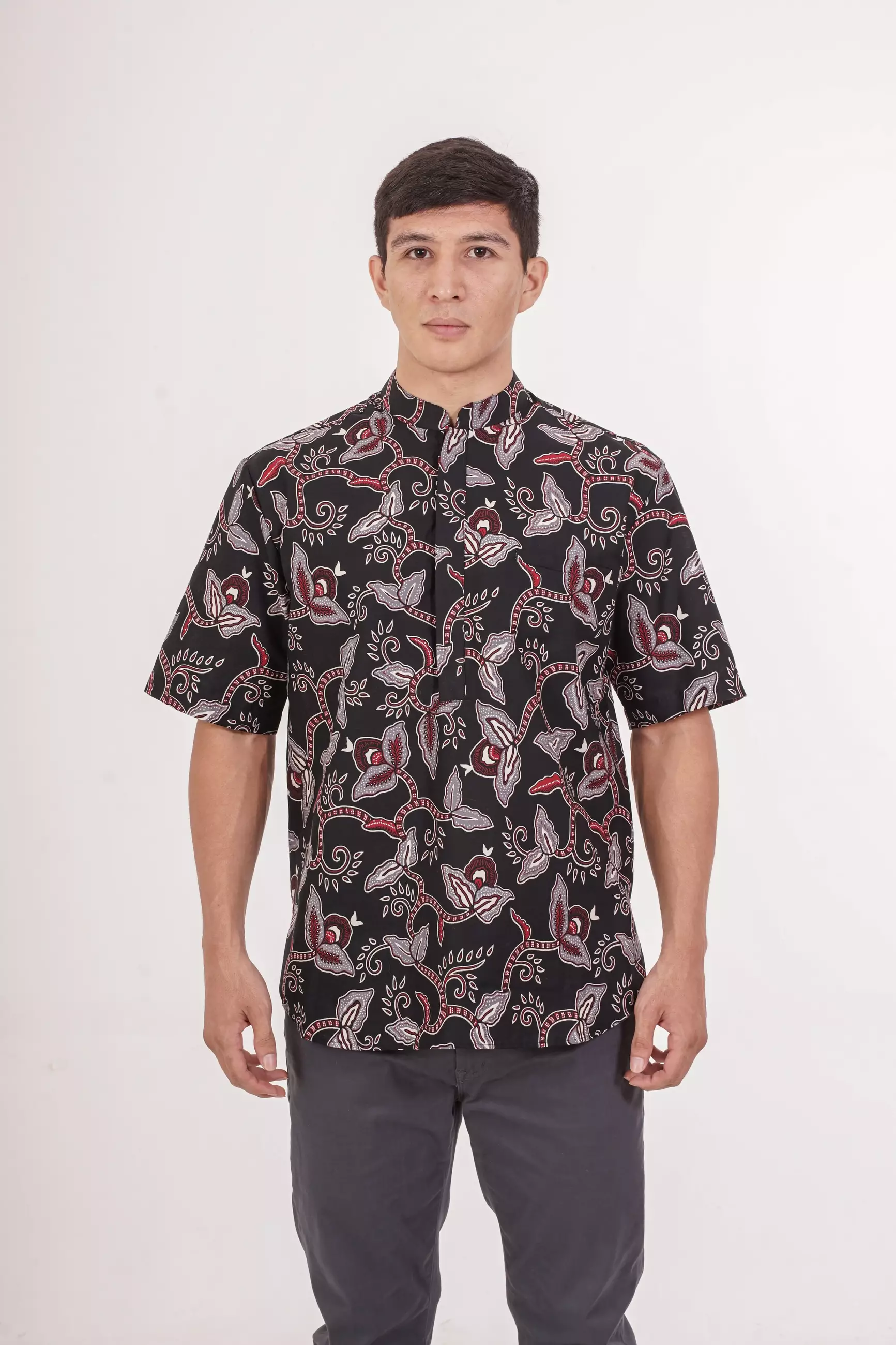 Jual Batik Solo Batik Solo Koko Men Reg SS - M3 Original 2024 | ZALORA ...