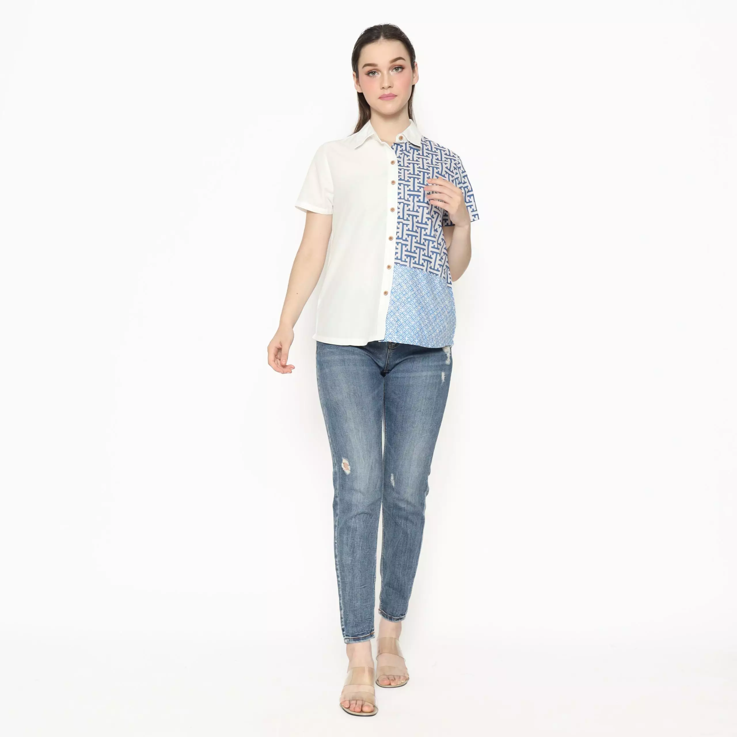 Jual bhatara batik AGNES BLOUSE Original 2025 | ZALORA Indonesia