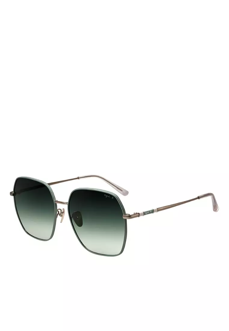 Agnes B Agnès B Metal Sunglasses Ab10046 C04 59 Helen 2024 Buy Agnes B Online Zalora Hong