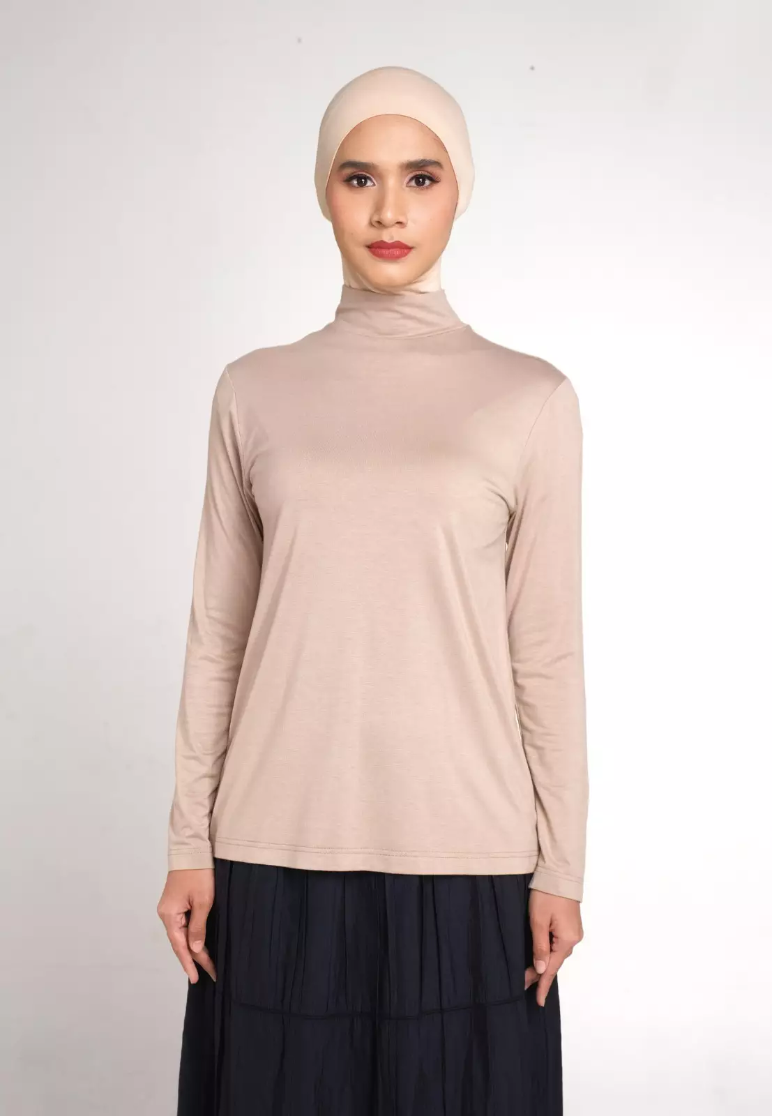 Jual SHAFIRA Villie Inner Khaki | Inner Blouse Original 2025 | ZALORA ...