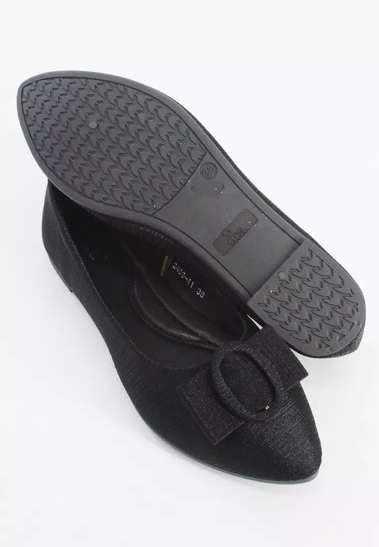 Jual DEA DEA Sepatu Pantofel Flat Wanita 2406-41 Size 36/41 - Black ...