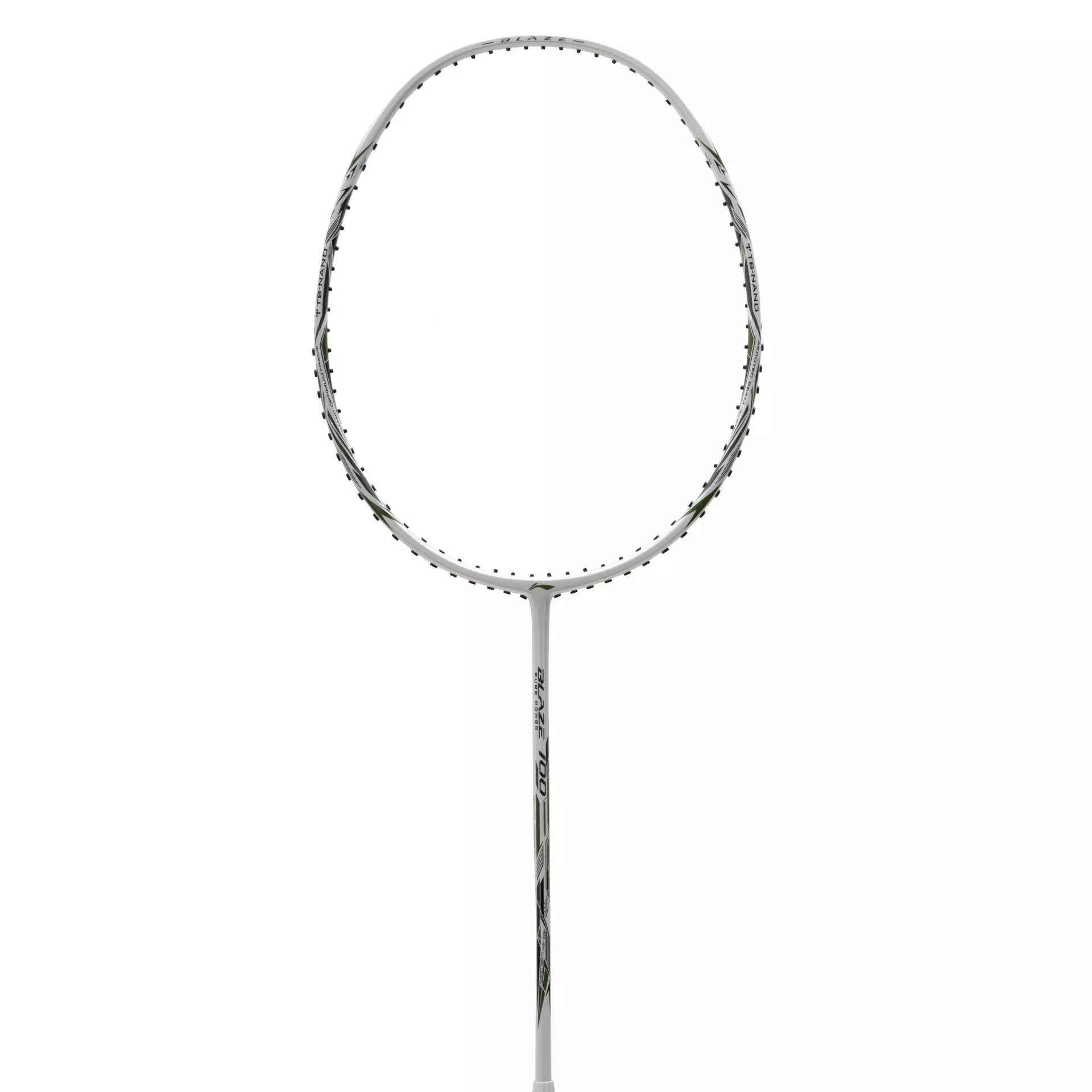 Jual LI-NING Li-Ning Badminton Racket Blaze 100 84 Grams - Pearl White ...