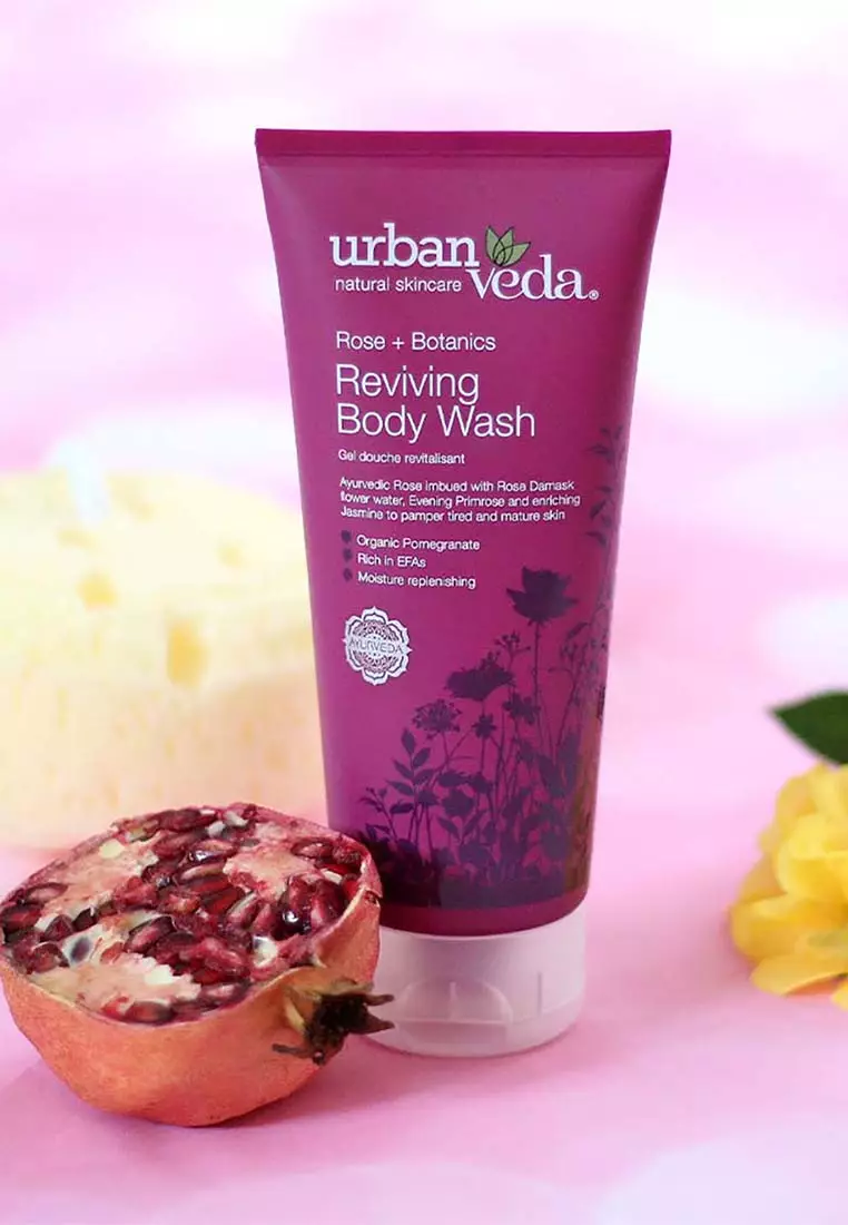 Buy Urban Veda Urban Veda Reviving Body Wash - Rose + Botanics 200ml ...