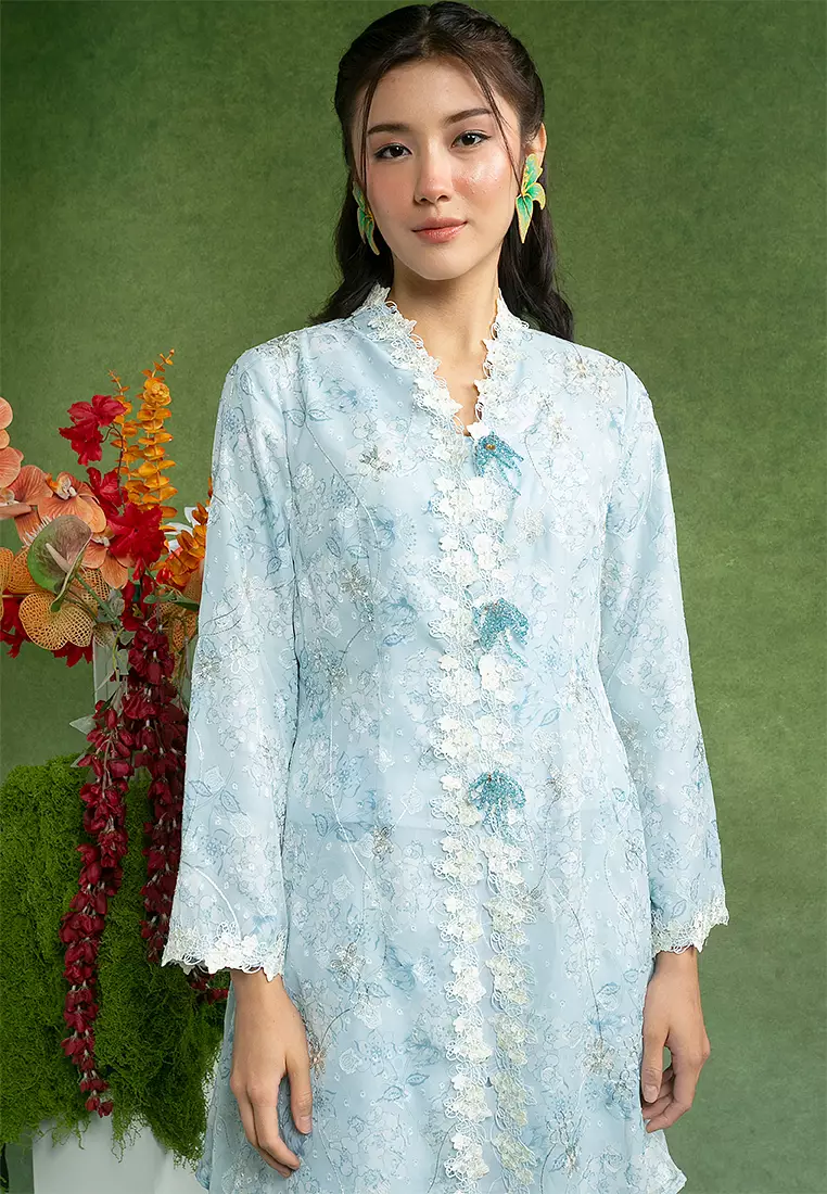 Buy Lubna Kaira Kebaya Labuh Set Online | ZALORA Malaysia