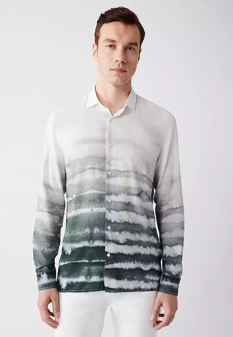 Buy Avva Block Patterned Trill Shirt Online | ZALORA Malaysia