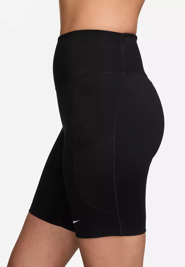 Buy NIKE One High-Waisted 8" Biker Shorts with Pockets 2026 Online ...