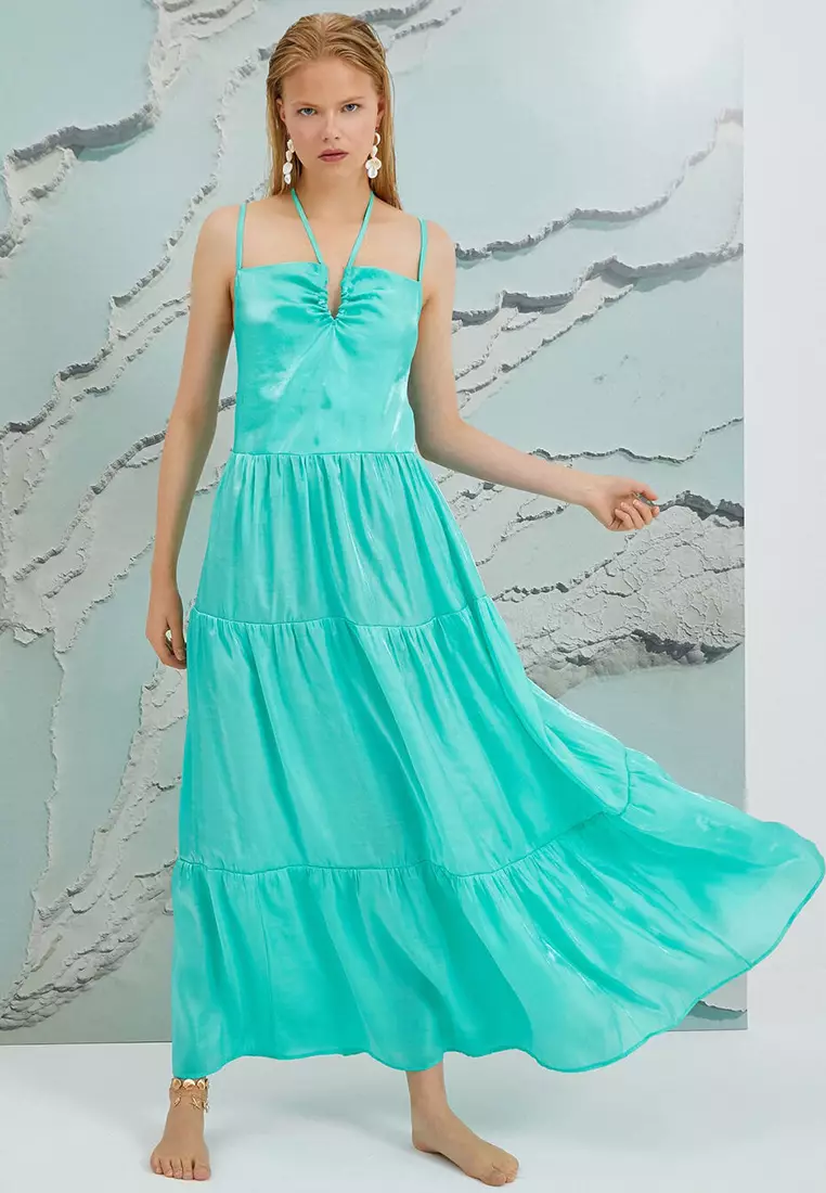 Buy KOTON Layered Long Dress Online | ZALORA Malaysia