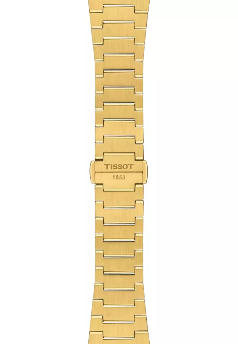 Buy Tissot Tissot PRX 35MM Champagne Dial Yellow Gold Stainless Steel ...
