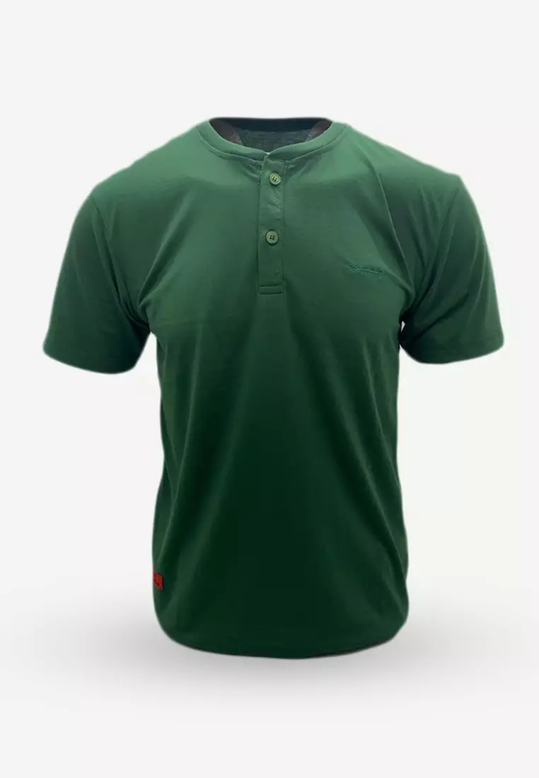 Jual IEBE Kaos Polos IEBE J1BM6006 Kancing Green Army Original 2024 ...