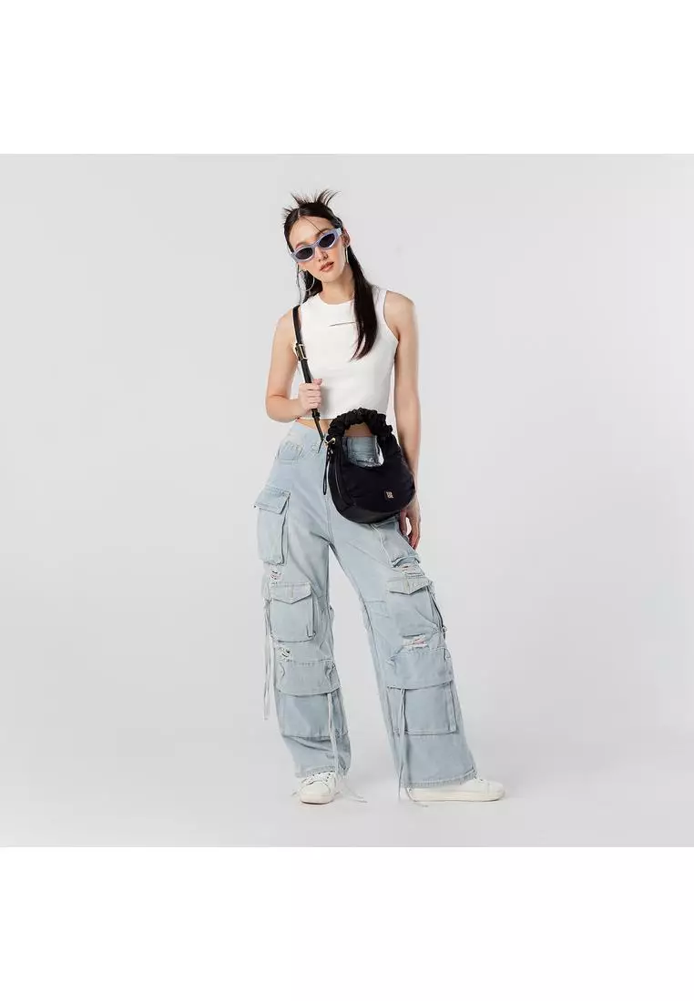 Buy Sometime Fuffa Mini 2.1 Bag - Coconut Ash Online | ZALORA Malaysia