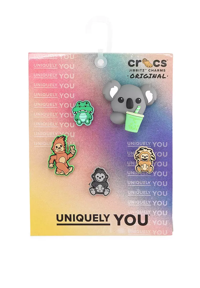 Jual Crocs Cute Baby Safari Animals 5Pack Original 2025 | ZALORA ...