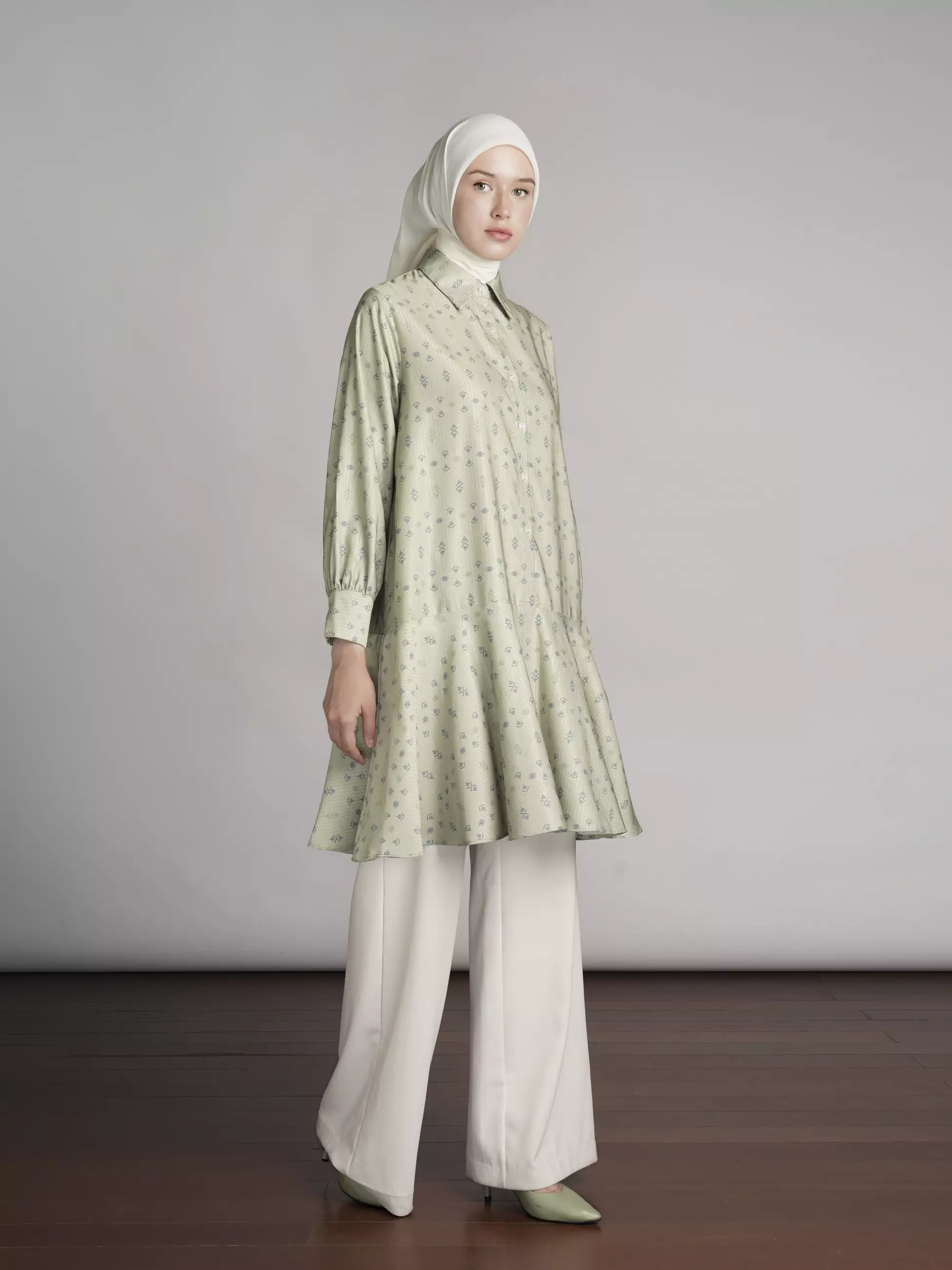 Jual Aleza Aleza - Ayura Tunic Lime Original 2025 | ZALORA Indonesia