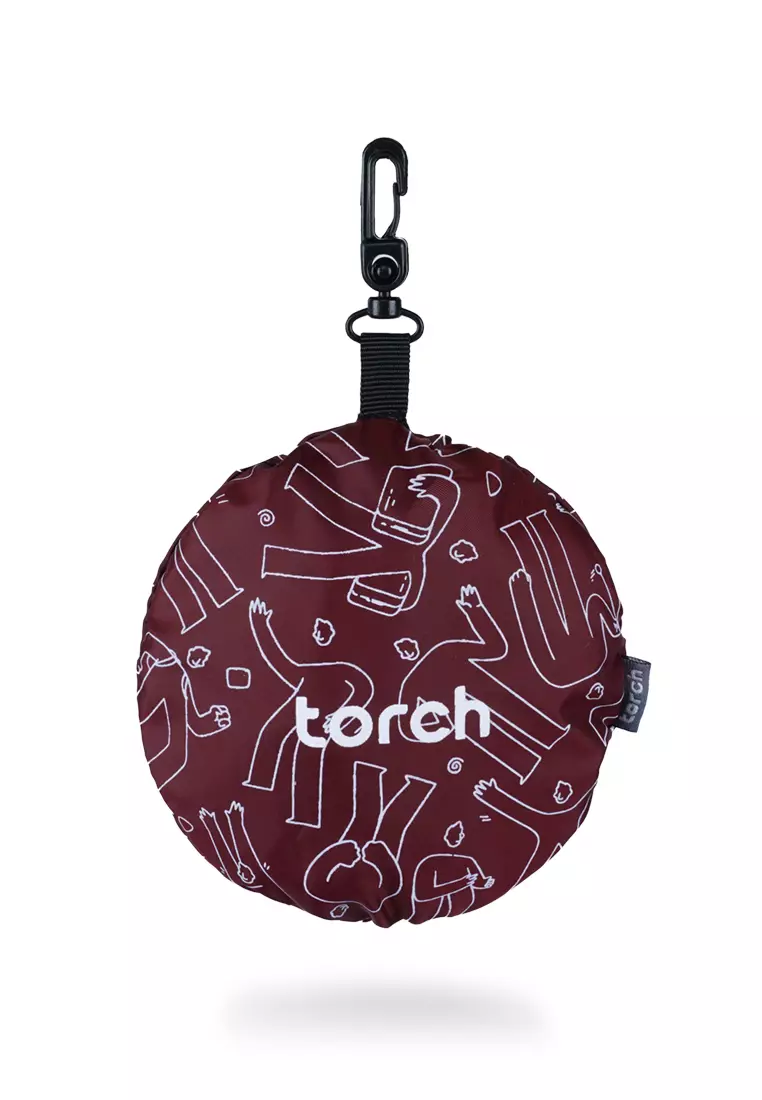 Jual TORCH.ID Torch Happy Toru Maroon Rain Cover Original 2025 | ZALORA ...