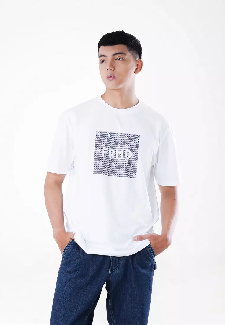 Jual FAMO Famo Men's T-Shirt Short Sleeve Cotton Square Regular Fit OL-C170324 Original 2025 ...