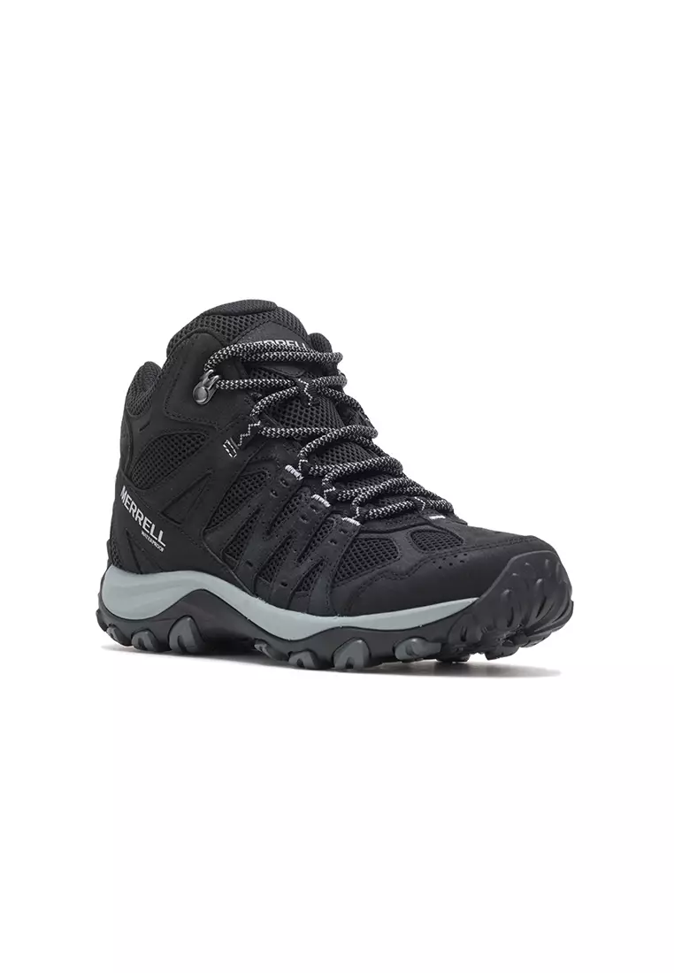 Buy Merrell Accentor 3 Mid Waterproof-Black Womens Hiking Shoes 2026 ...