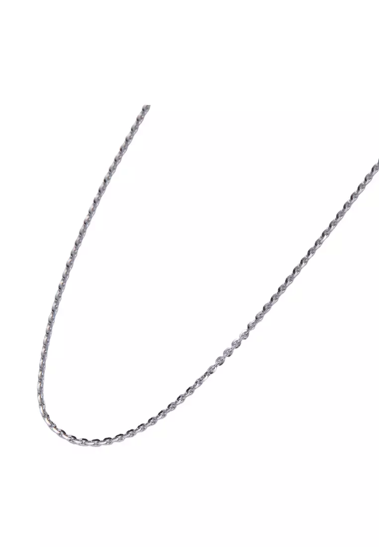 Buy LITZ LITZ 18K White Gold Chain OM-AND5256CBL (1.07g+/-) Online ...